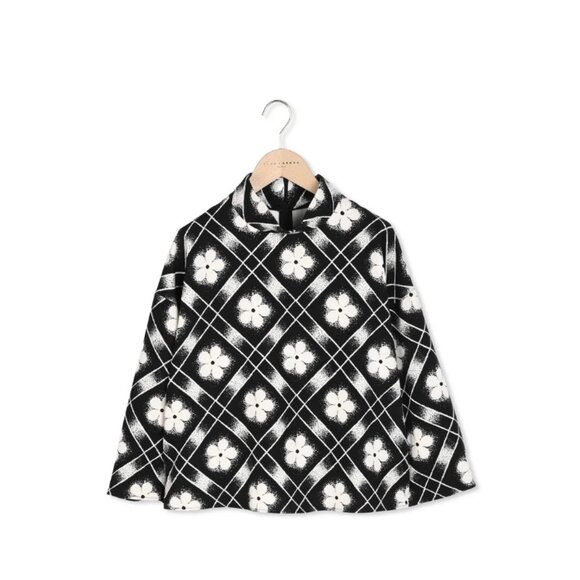Top Tim | Tops | Nwt Top Tim Noir Imprim Fleurs | Poshmark
